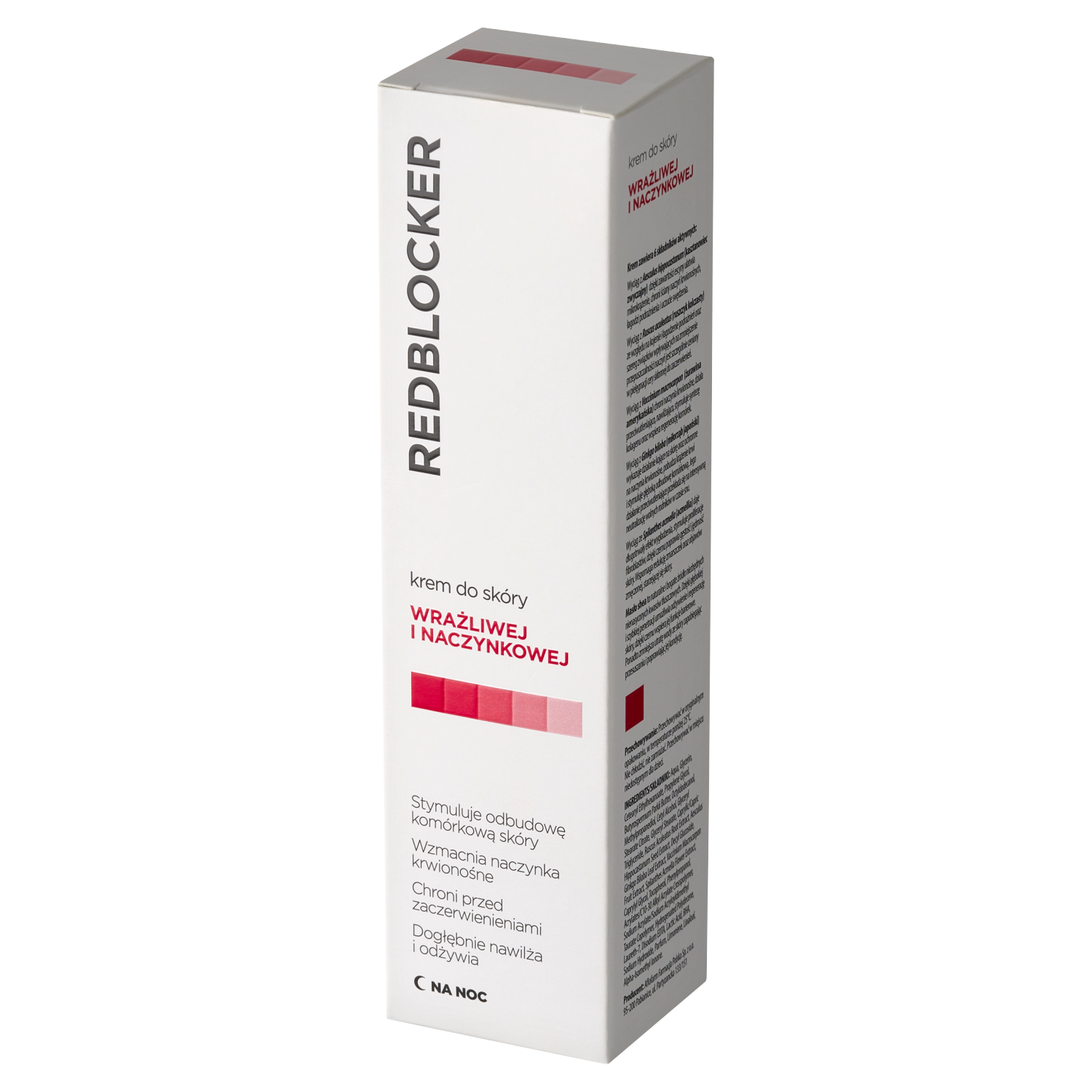 Redblocker krem do twarzy do skóry naczynkowej na noc 50ml | hebeapteka.pl