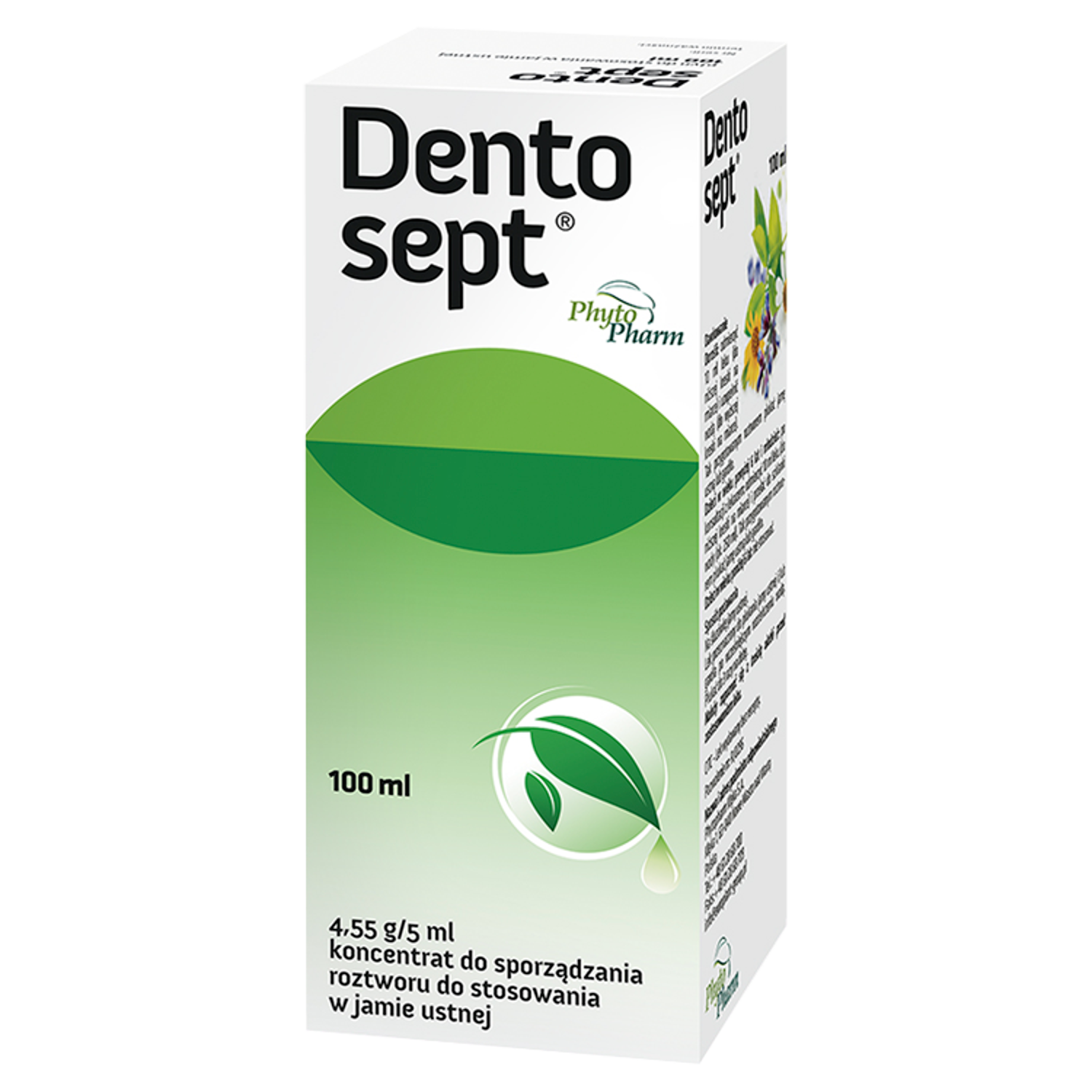 Dentosept płyn do płukania dziąseł i jamy ustnej, 100 ml | hebeapteka.pl