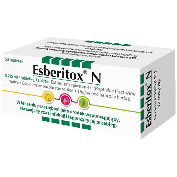 Esberitox N tabletki, 100 tabl./1 opak. | hebeapteka.pl